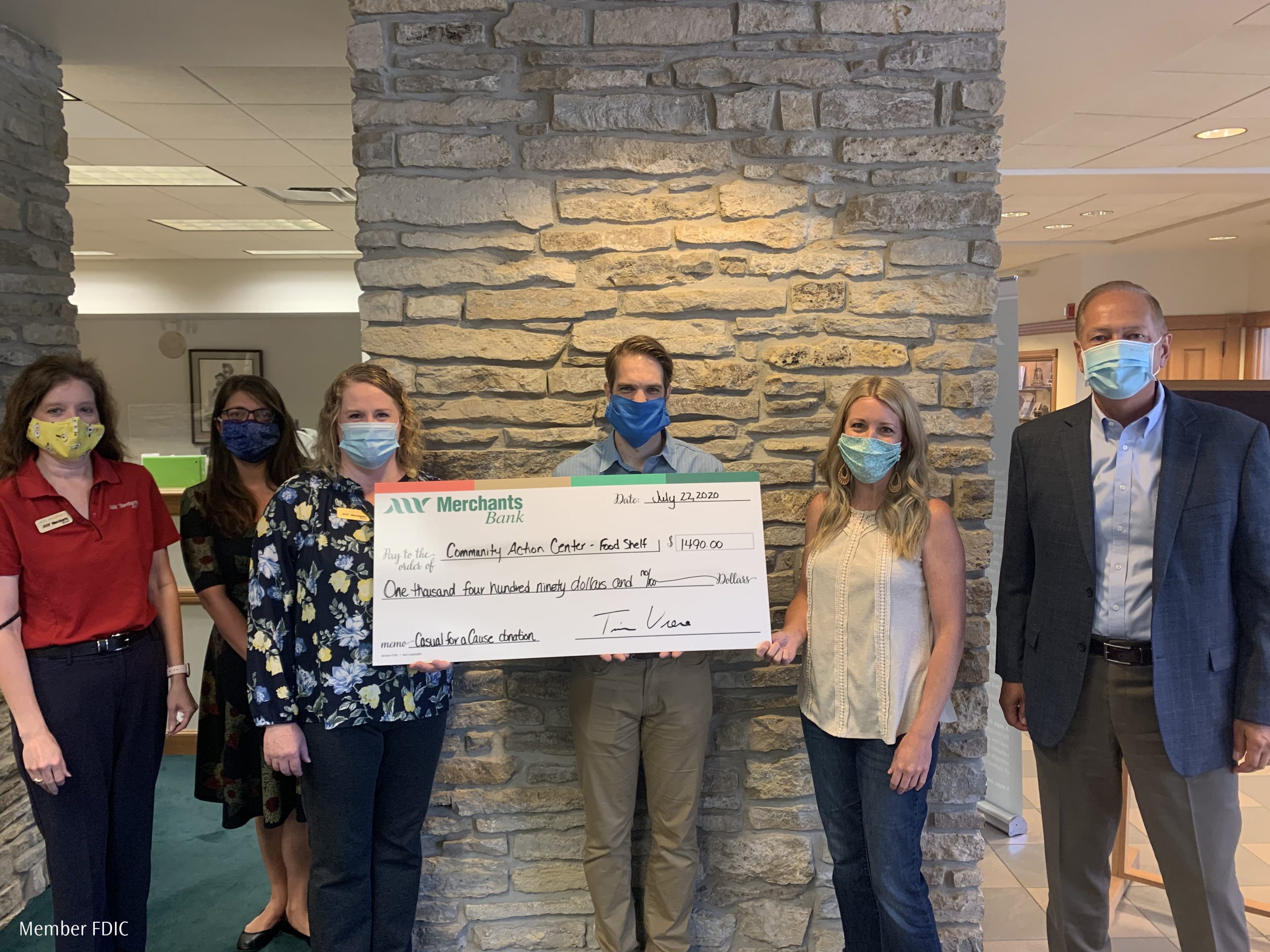 Merchant’s Bank donates nearly $1500 to CAC – KYMN Radio · Northfield ...