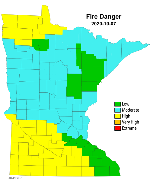 Wildfire risk increases across Minnesota – KYMN Radio · Northfield, MN ...