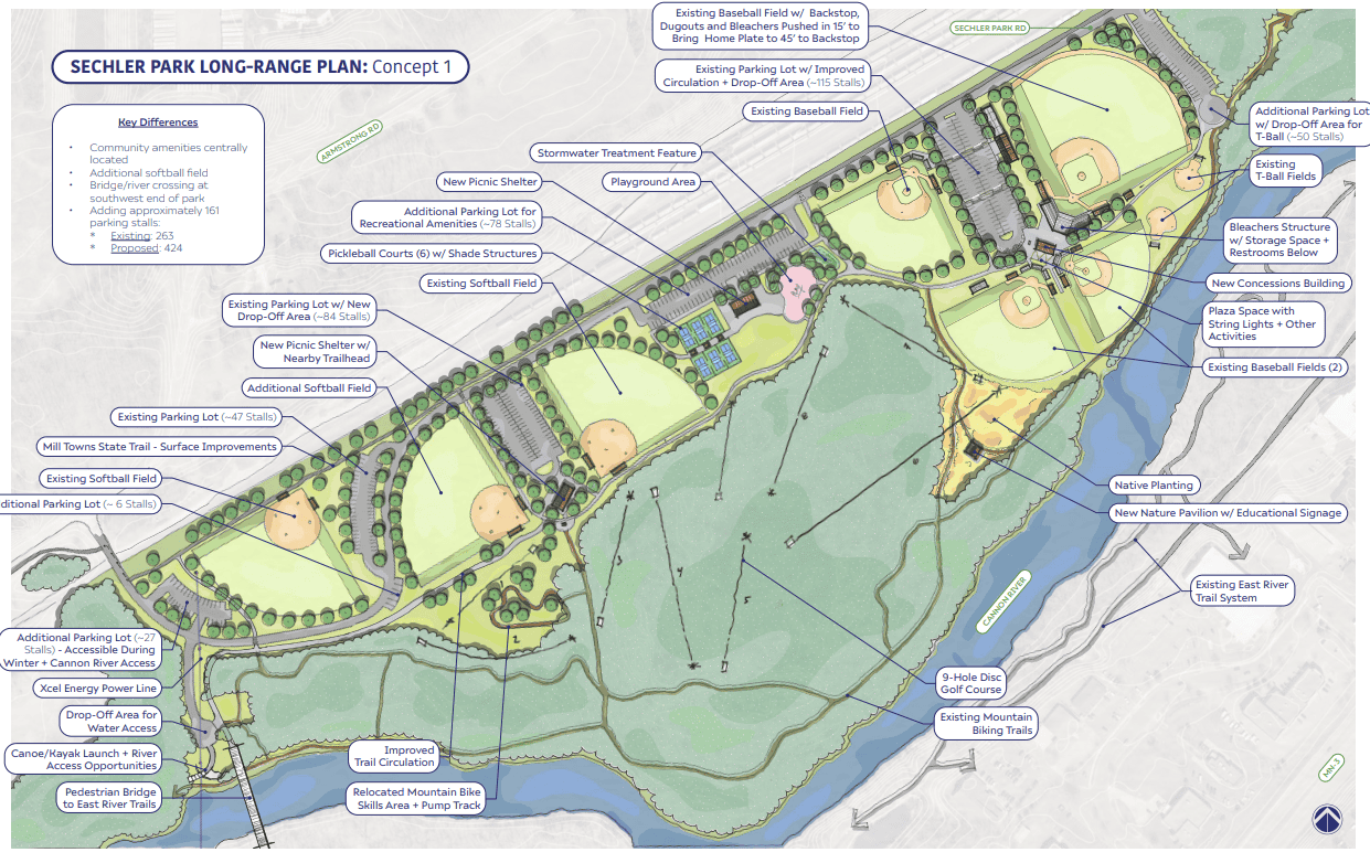 A Look At The Sechler Park Long Range Design Plan – KYMN Radio ...