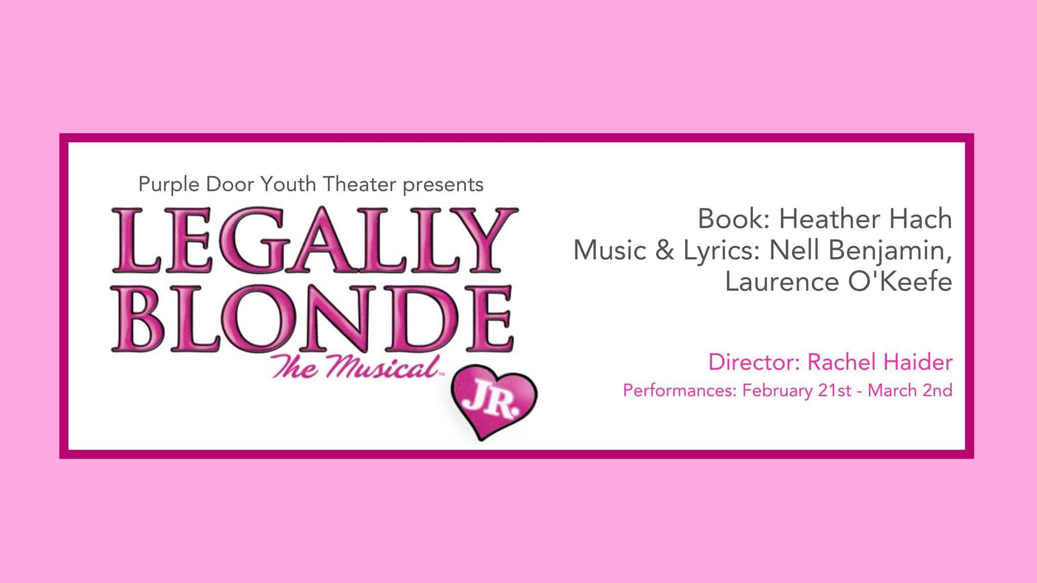 Legally Blonde Opens Tonight; Tickets Sold Out in All But Two Shows ...