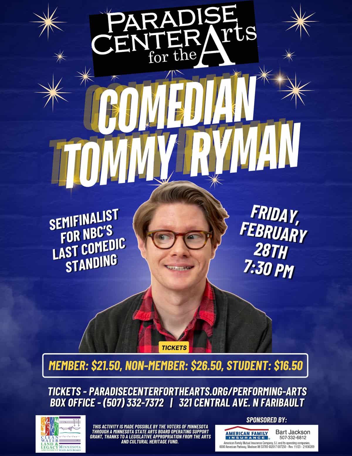Renowned Standup Comedian Performs At the Paradise Friday Night; See ...