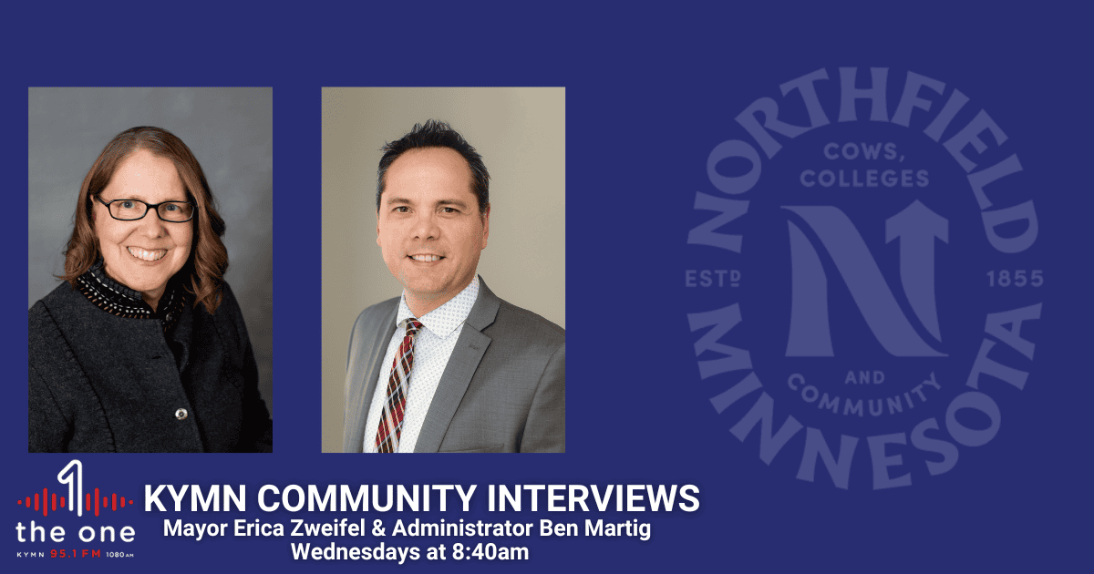 Mayor Erica Zweifel and City Administrator Ben Martig, 9-10-25 – KYMN ...