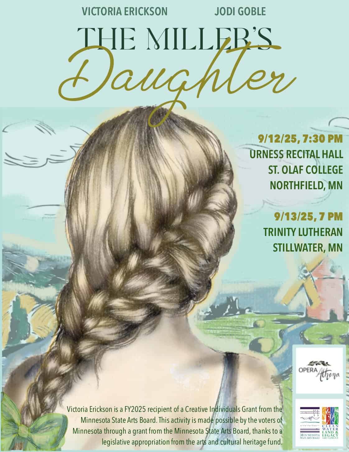 Northfield High School ‘11 graduate presents The Miller’s Daughter at ...